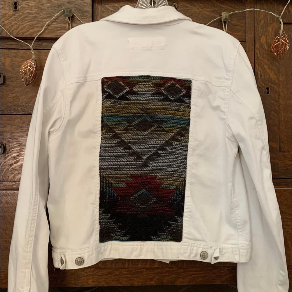 Upcycled Denim Jacket - Gem